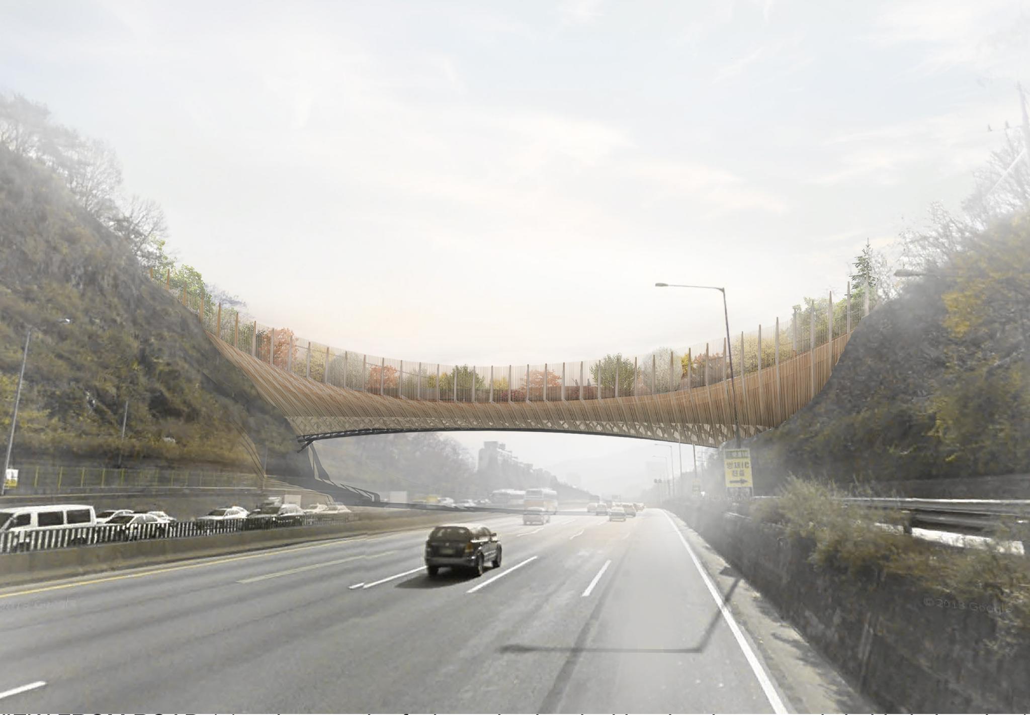 Yangjaegogae Eco Bridge | Moller Architects