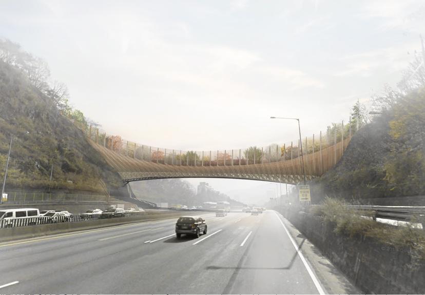 Yangjaegogae Eco Bridge | Moller Architects