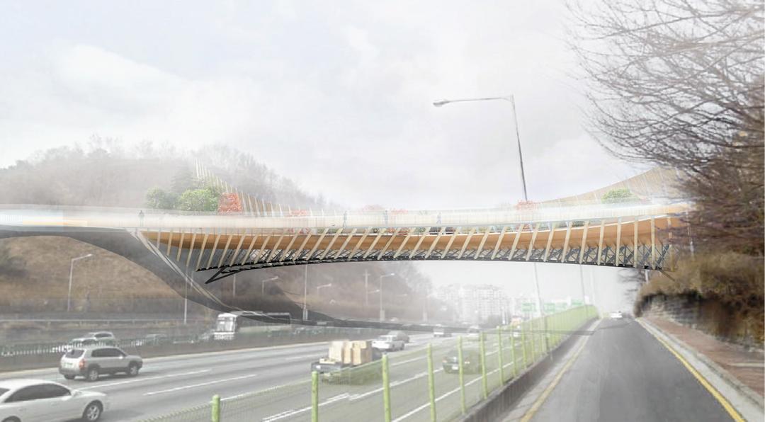 Yangjaegogae Eco Bridge | Moller Architects